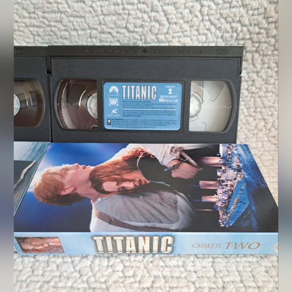 Media | Titanic Vhs Cassette 2 Movie Collection | Poshmark